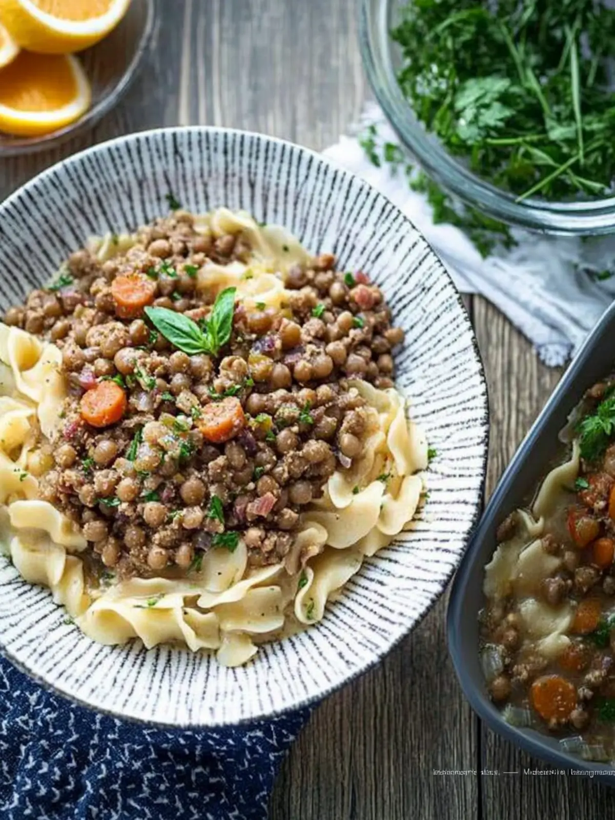 Schwäbische Linsen mit Spätzle – Ein köstliches vegetarisches Gericht